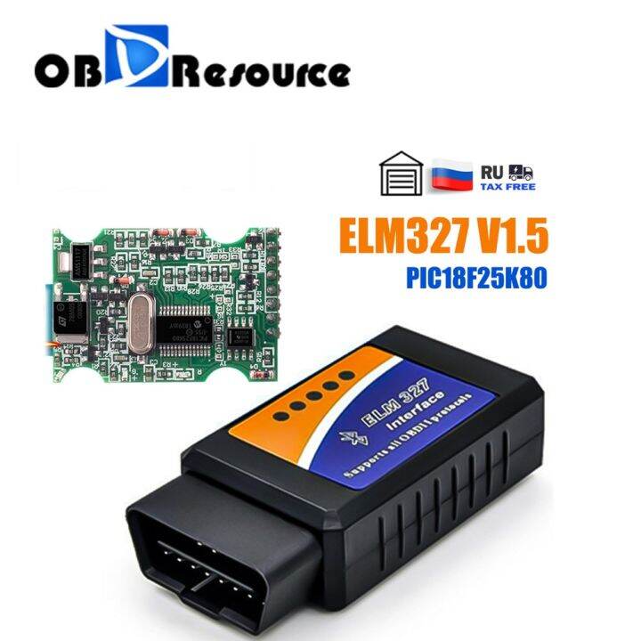 Mini ELM327 OBD Scanner V2.1/V1.5 For Android/Iphone Bluetooth ...