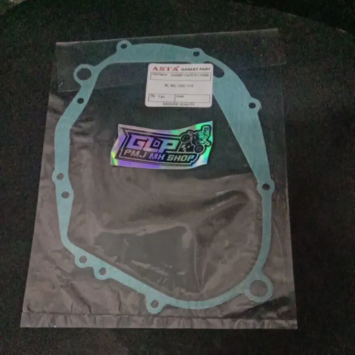 Paking Gasket Perpack Bak Blok Kopling RC 80 100 110 RC80 RC100 RC110 TORNADO Asta Perpak Kanan ...