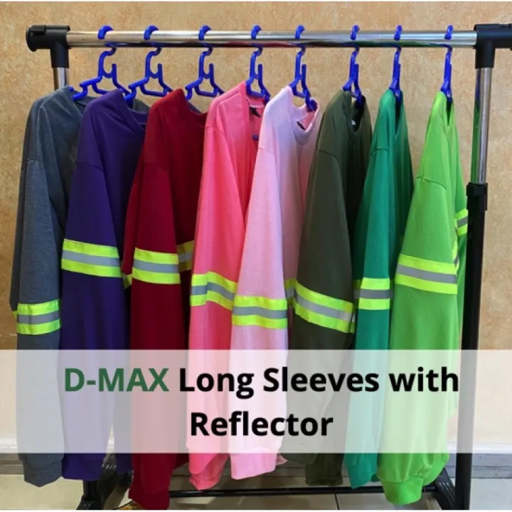 Plain Tops Long Sleeves With Reflector Uniform for Men Construction Top ...