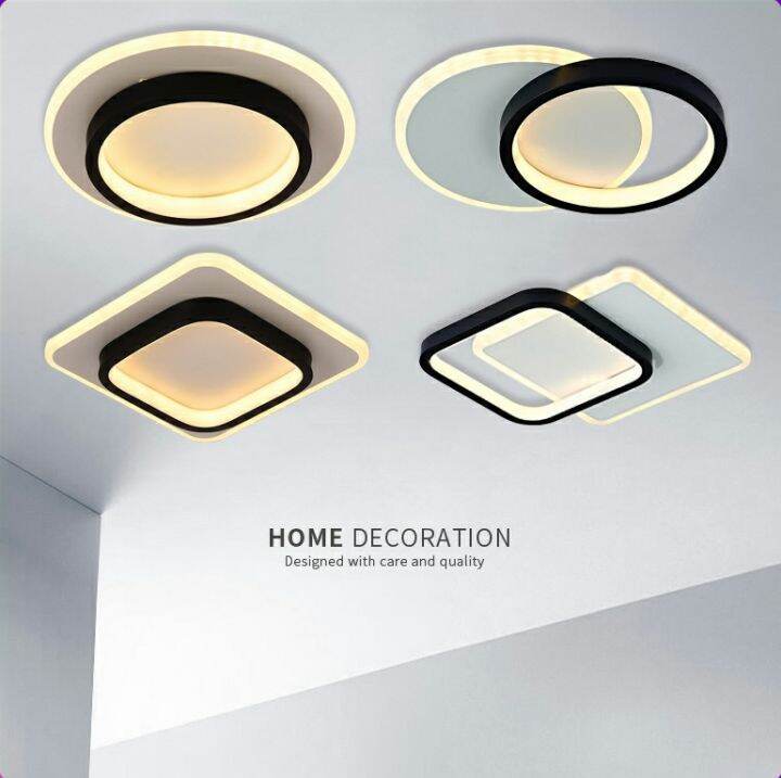 Tricolor Modern Corridor Light Center Light Led Ceiling Light Bedroom ...