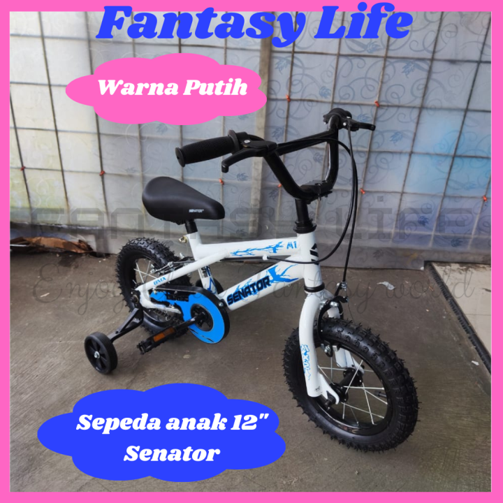 Senator Sepeda anak full bike 12 inch model BMX 2 3 4 5 tahun | Lazada ...