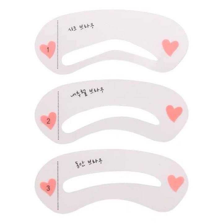 Eyebrow Class Frame Drawing Guide Shaping Stencil[3 Styles Shape] | Lazada
