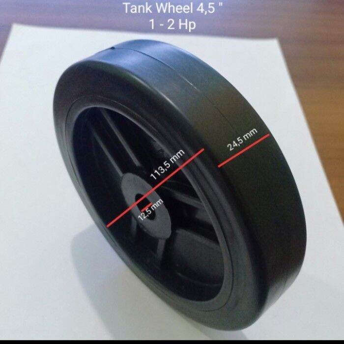Roda Tanki Kompresor 4.5". 1/4hp - 2hp | Lazada Indonesia