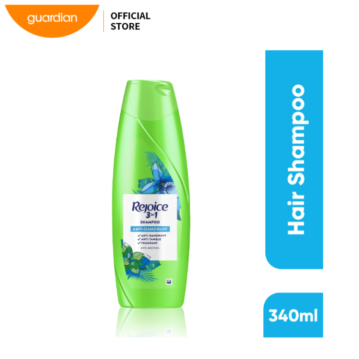 Rejoice Shampoo Anti Dandruff 3-in-1 340ml | Lazada