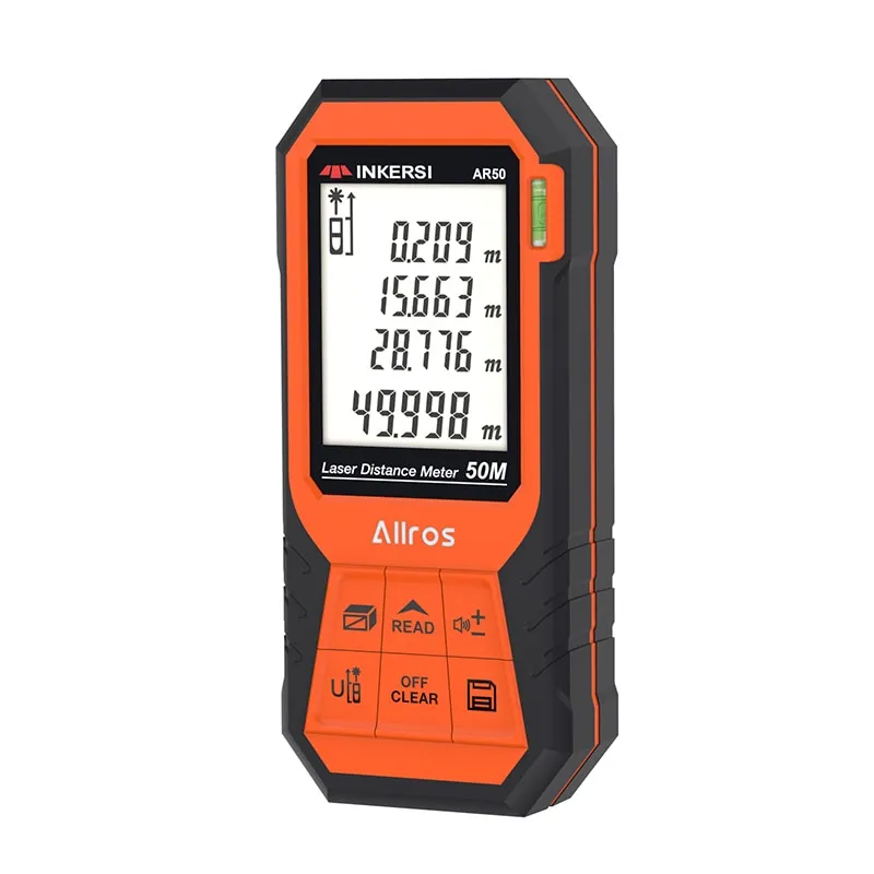 INKERSI Laser Rangefinder 40 100M 120M Laser Tape Measure High Accurate ...