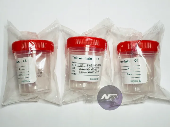 STERILE Specimen Container 60ml / 10 pieces | Lazada PH