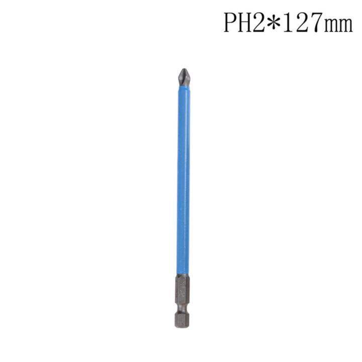 PH2 Antiselip Seperangkat Obeng Elektrik Mata Baut Segi Enam PH2 * 127 ...