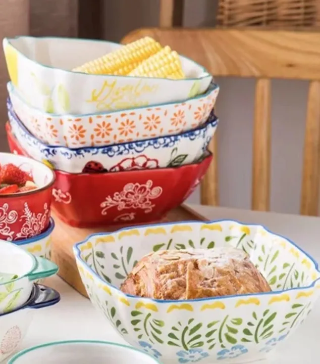 Kitchen Plus Ceramic Toby Serving Bowl | Lazada PH