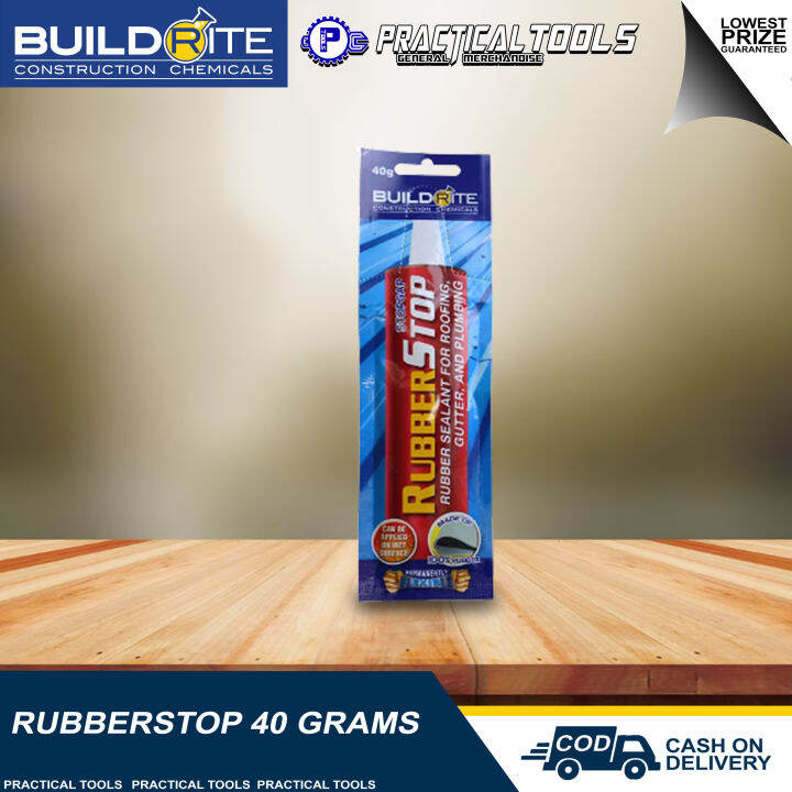BUILDRITE RubberStop 40 Grams | Lazada PH
