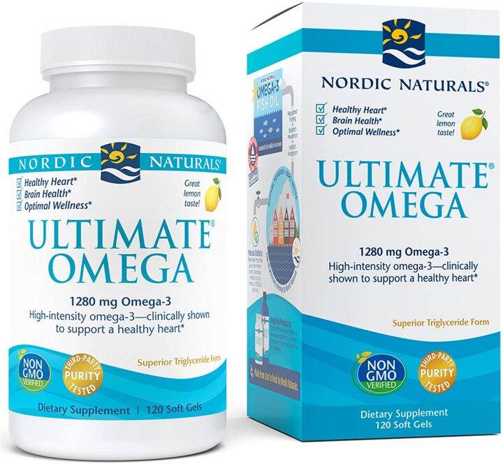 Nordic Naturals | Ultimate Omega (1280mg) Omega-3 Superior Triglyceride ...