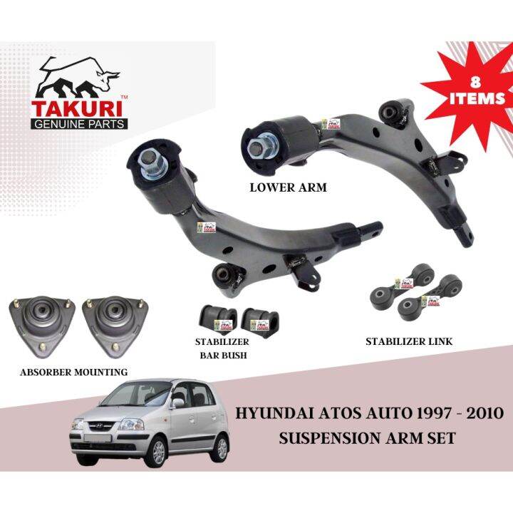 Takuri suspension arm combo HYUNDAI ATOS 1.0 L AUTO 1997 - 2010 front ...