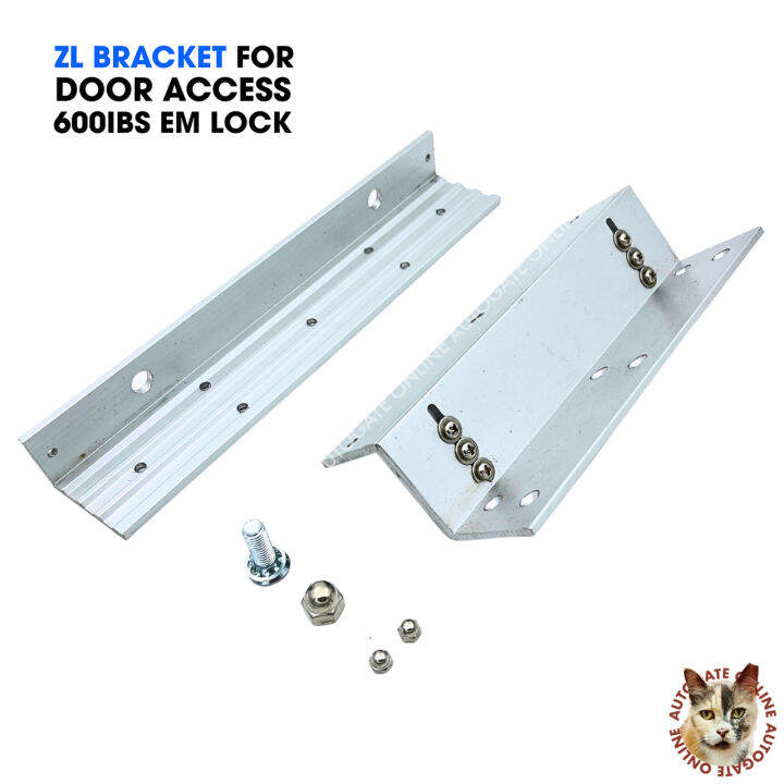 ZL BRACKET FOR DOOR ACCESS 600lbs EM LOCK | Lazada