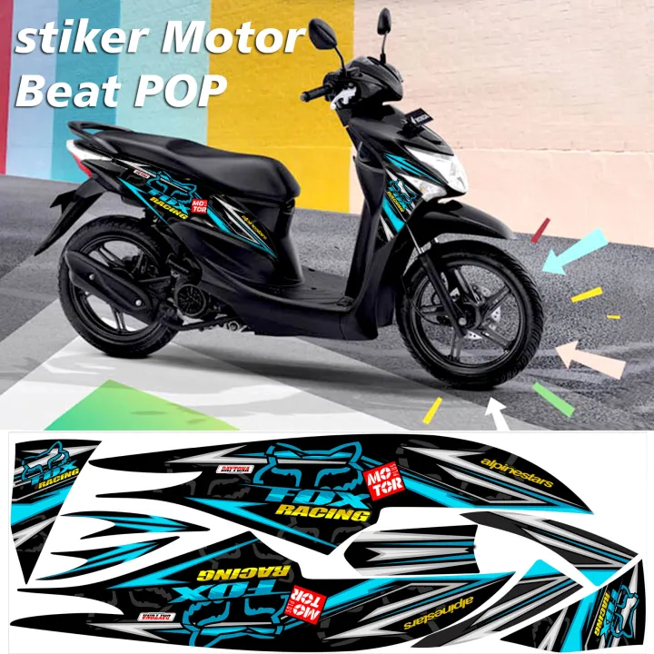 Stiker Motor BEAT POP FullSet Variasi Setiker Keren Terbaru | Lazada ...