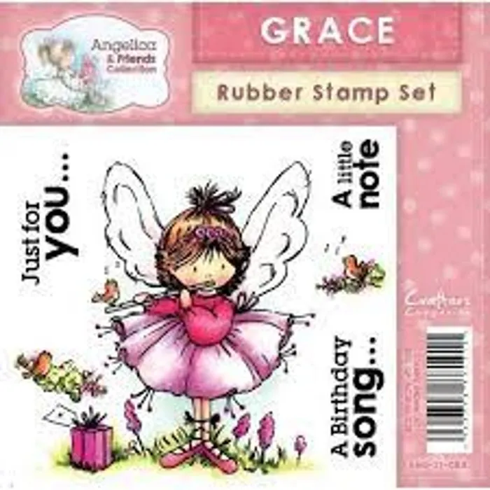 Crafter's Companion Rubber Stamp Set- Grace | Lazada PH