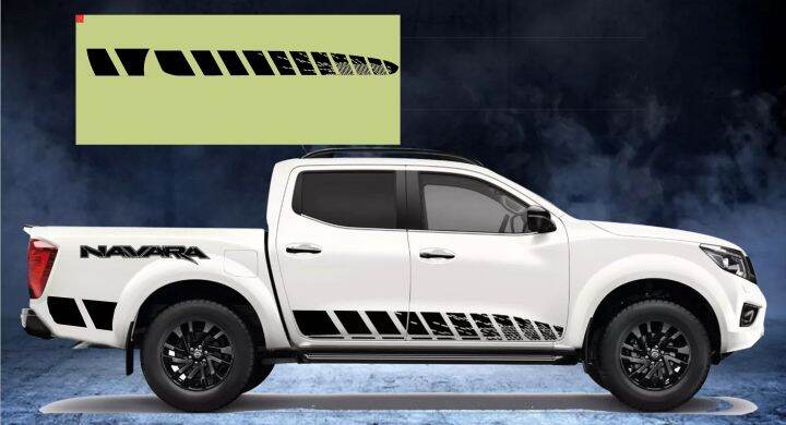 Navara side decals EZ01 | Lazada PH