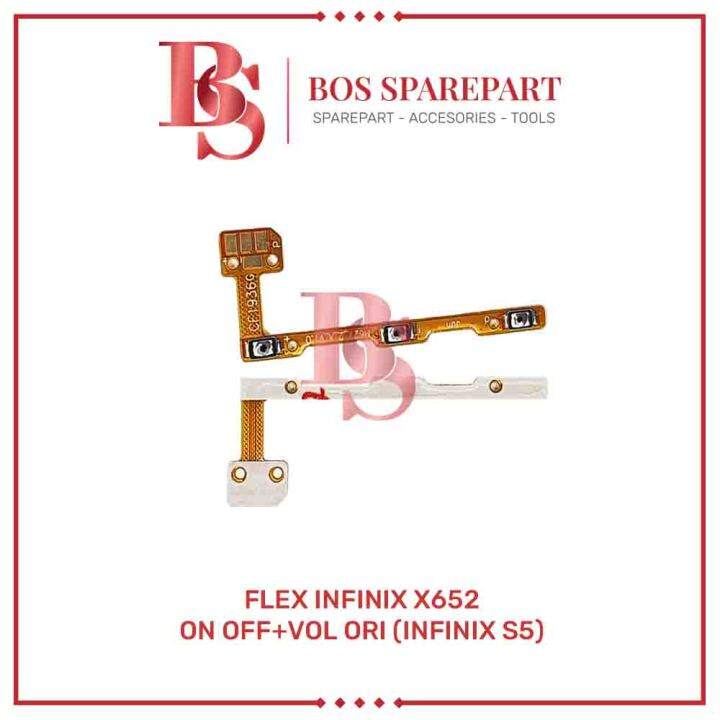 FLEXIBEL INFINIX X652 + ON OFF + VOLUME ORI (INFINIX S5) | Lazada Indonesia