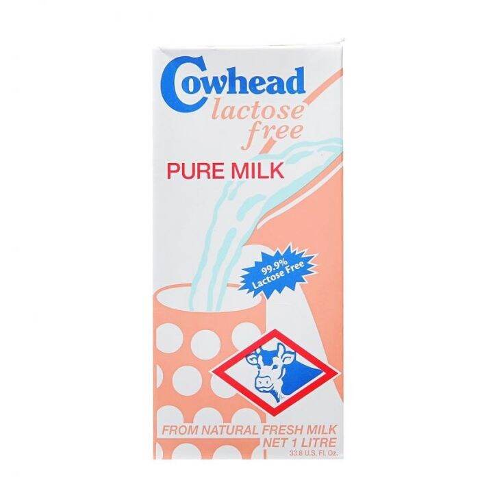 【READY STOCK】 ☝Cowhead Pure Milk Lactose Free 1L ( Packs of 2) | Lazada PH