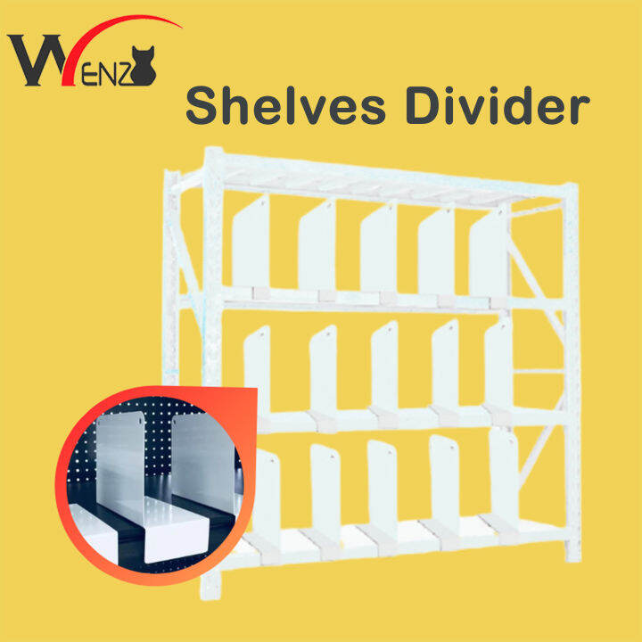 E-commerce Warehouse Shelf Label Isolation Metal Divider Plate ...