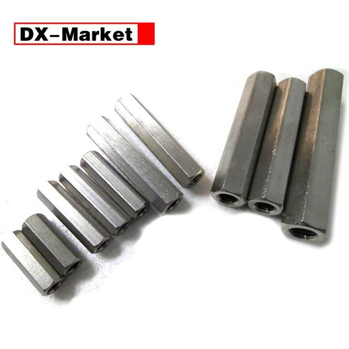 【CW】 m8 m10 m12 m14 m16 Fine Thread Pitch Hexagon Rod Coupling Nut 304 ...