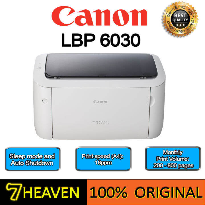 Canon LBP-6030 imageCLASS Monochrome Single Function Laser Printer LBP 6030 | Lazada