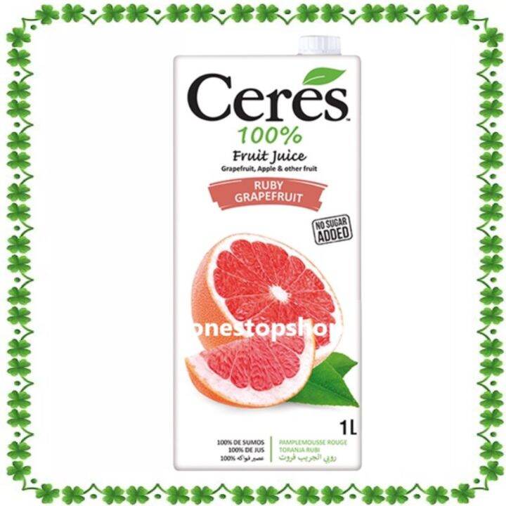 Ceres 100% Ruby Grapefruit Juice 1L | Lazada PH
