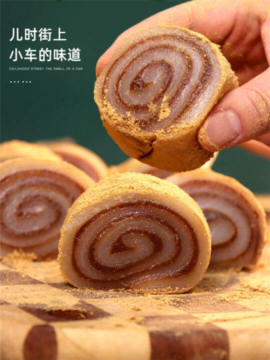 Lǘdagunr (Glutinous Rice Rolls with Sweet Bean Flour) | Lazada