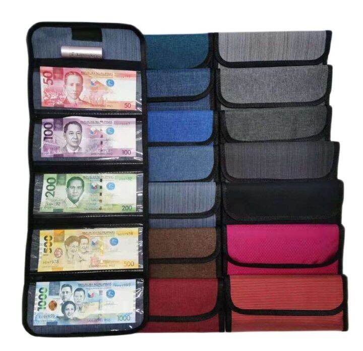 5-Zipper Money Bills Organizer Polywash Unisex | Lazada PH