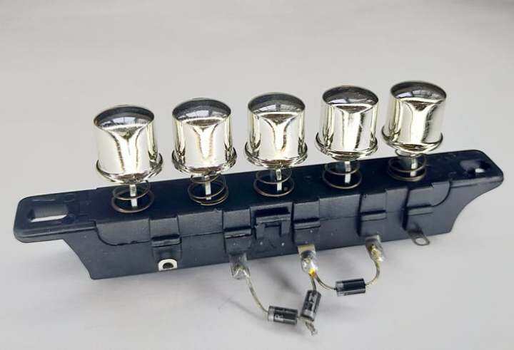 DC Fan Switch for Stand Fan 5 key with Diode Silver Knob | Lazada PH