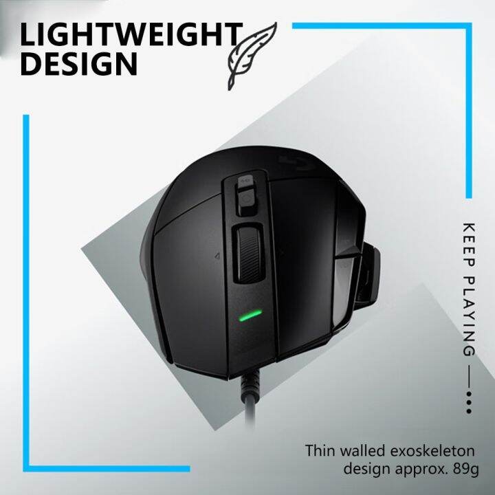 Logitech G502 X Gaming Mouse Lightsync RGB Mechanical Wired Mice ...