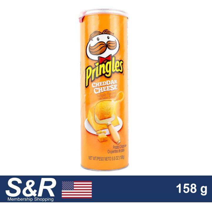 Pringles Cheddar Cheese Potato Crisps 158g | Lazada PH