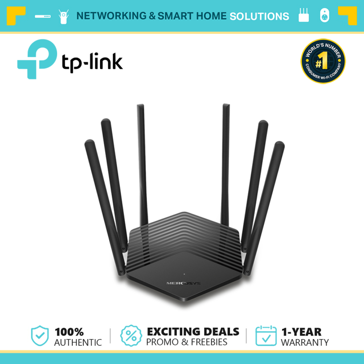 Mercusys MR50G (AC1900 Wireless Dual Band Gigabit Router) | Lazada PH