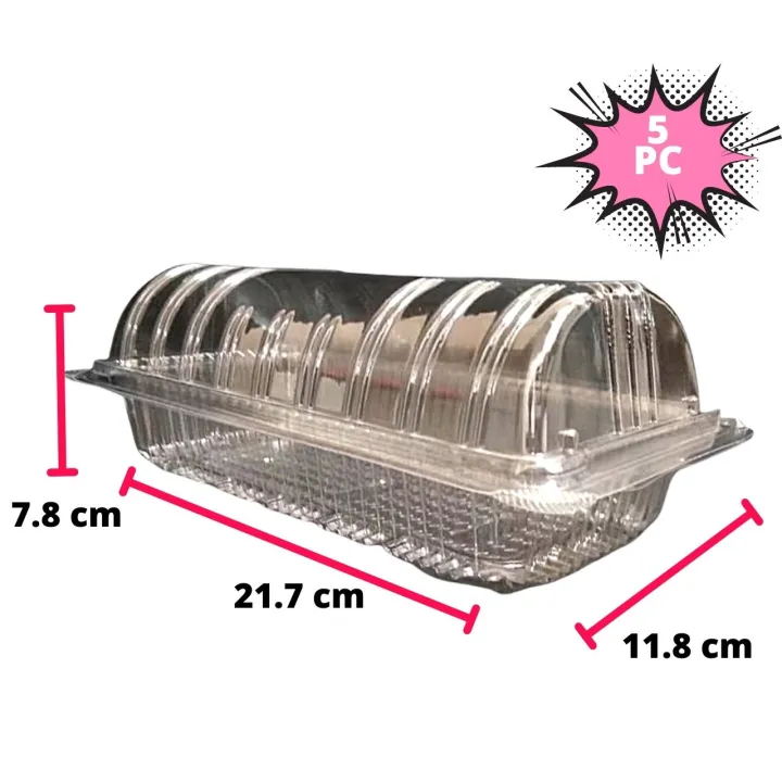 Bekas Kuih TP13-L 5pc,10pc, 25pc | Bekas Makanan | Bekas Swiss Roll ...