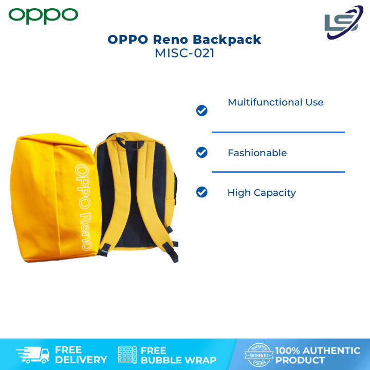 OPPO Reno Backpack | MISC-021 | Multifunctional Use | Fashionable ...
