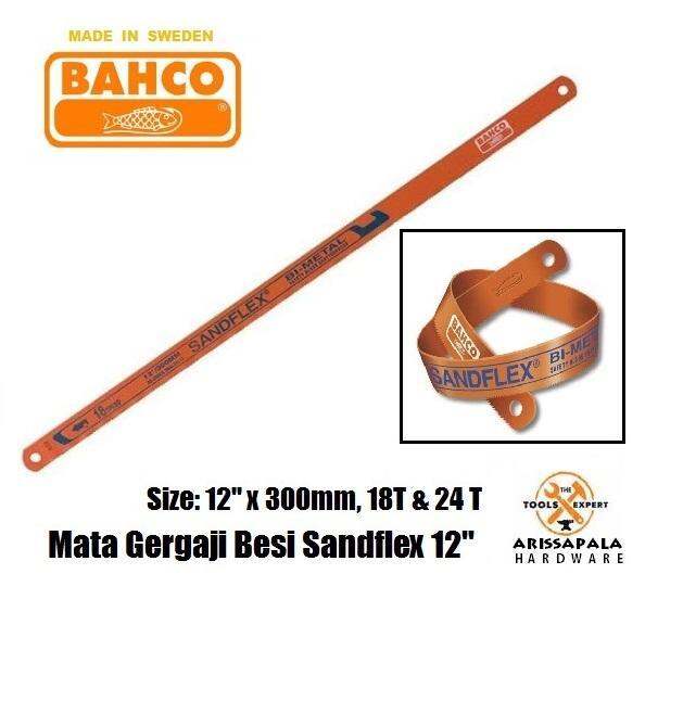 Mata Gergaji Besi Sandflex BAHCO ASLI | Lazada Indonesia