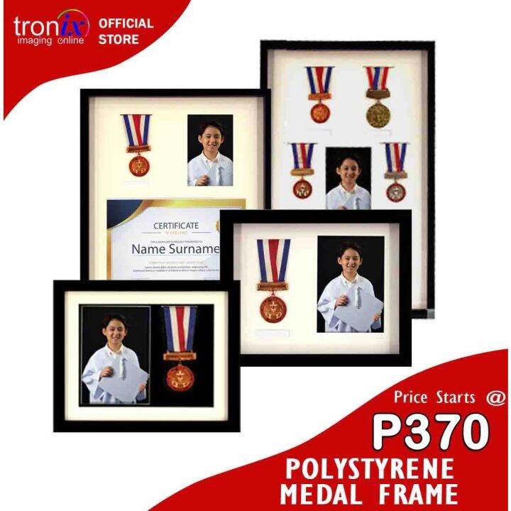 Tronix Imaging Medal Frame One (1) Piece Polystyrene | Lazada PH