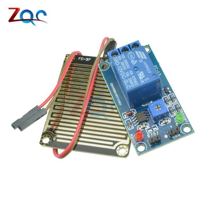 12v Raindrops Controller Module Rain Drop Sensor Relay Module For ... 12v Raindrops Controller Module Rain Drop Sensor Relay Module For ...