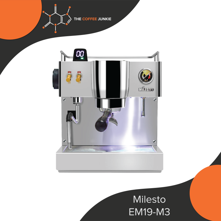 Milesto EM19-M3 Espresso Machine | Dual Boiler | Lazada PH