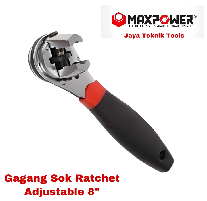 Kunci Gagang Sok Ratchet 8" Shock Socket Maxpower Japan Multifungsi | Lazada Indonesia