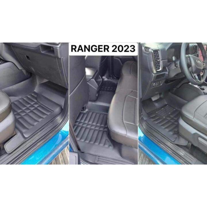 FORD RANGER AND RAPTOR NEXT GEN 2023-2024 DEEP DISH CAR MAT 5D EVA ...
