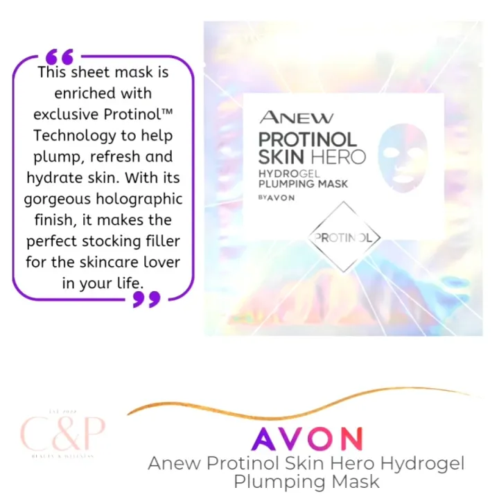 Avon Protinol Hydrogel Plumping Mask | Lazada PH
