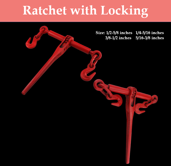 TOYU Ratchet Chain Puller binders Chain Lever Load binder for Cargo ...