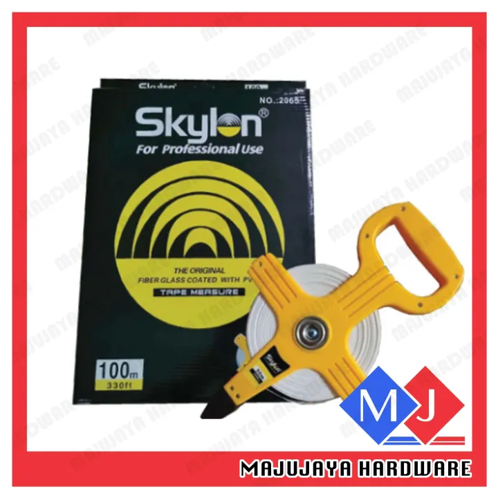 Nylon SKYLON Measuring Tape Fiber Glass Caoting With PVC Pita Pengukur ...