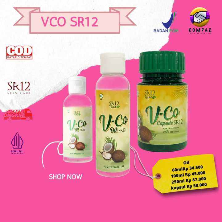 VCO KEMASAN BESAR / VCO SR12 250ml / VCOSR12 | Lazada Indonesia