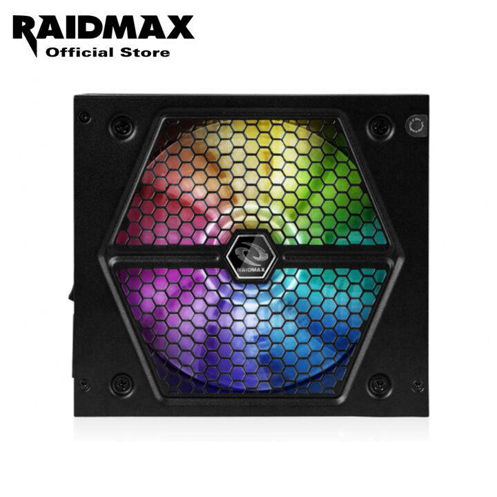 Raidmax Thunder RGB Series RX-735AP-R Semi-Modular Power Supply Unit ...