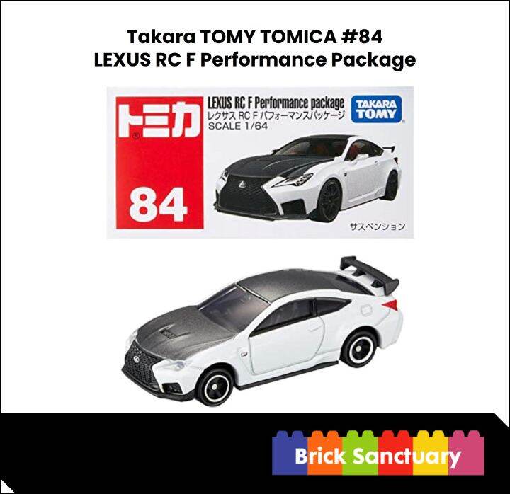 Takara TOMY Tomica LEXUS RC F Performance Packaging #84 | Lazada