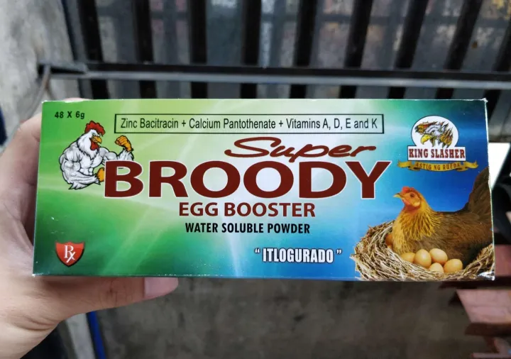 KING SLASHER SUPER BROODY - EGG BOOSTER (ZINC BACITRACIN + CALCIUM ...