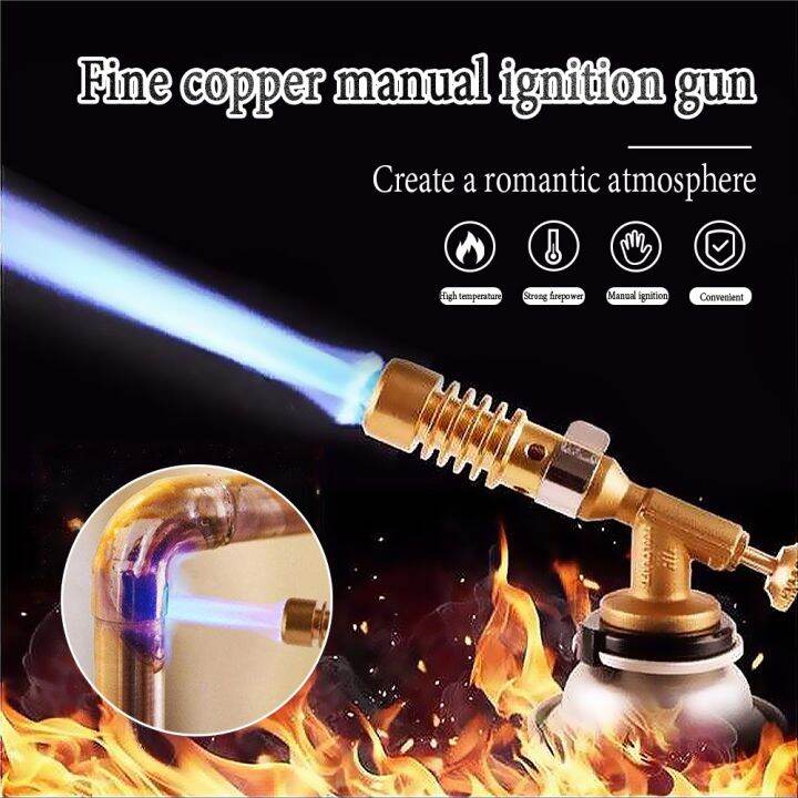Thick Copper Head Cassette Flame Spray Gun Copper Aluminum Stainless ...