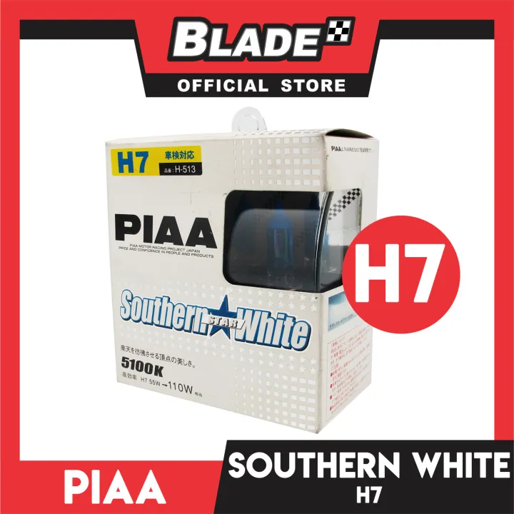 PIAA H7 H-513 5100K Southern Star White Pair | Lazada PH