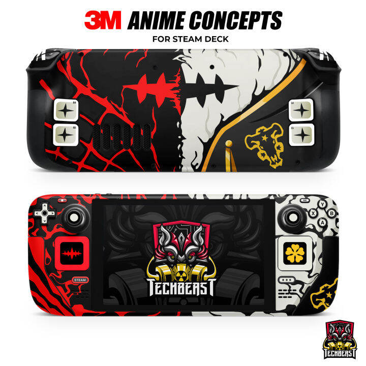 3M Steam Deck Anime Skin Custom Concept Wrap Vinyl SD Techbeast | Lazada PH