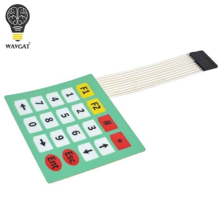 1pcs 4x5 Matrix Array 20 Key Membrane Switch Keypad Keyboard Control Panel Microprocessor ...